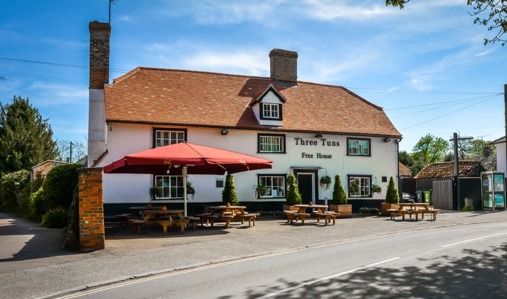 three-tuns-front - The Three Tuns Great Abington